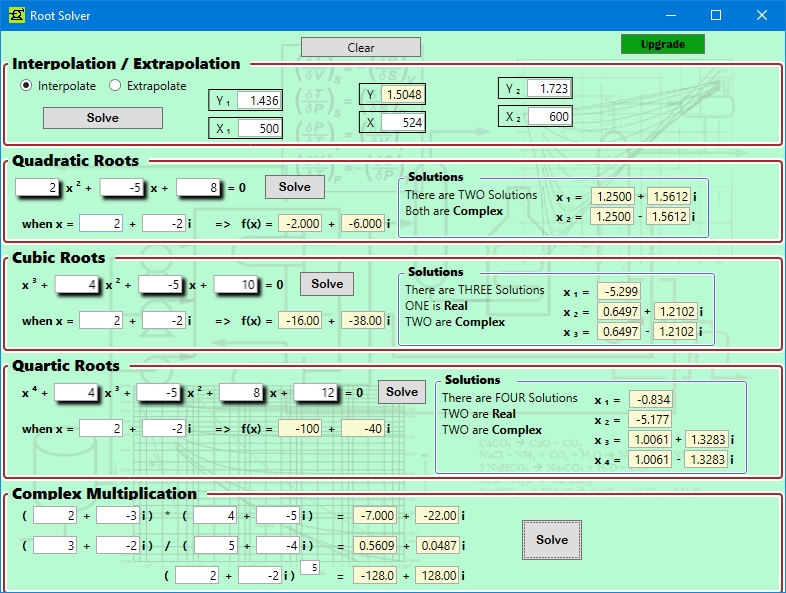 App for Solving Roots